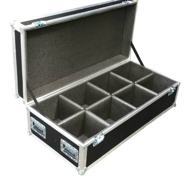 Road Case Para Par led 64 - 8 Unidades sem rodas