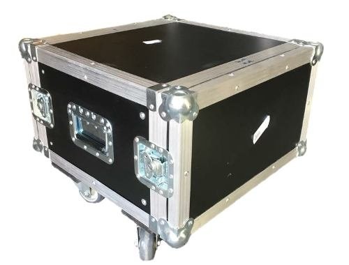 Road Case Rack 6u Prof. 55cm Com Rodas - Universalcases