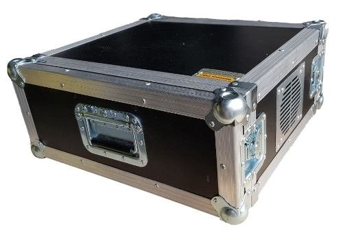 Flight Case Rack 5u Com Respiradores - Universalcases