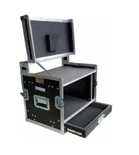 Case Rack 6u + Monitor Até 53cm MLZ - Universalcases