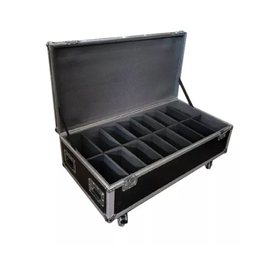 Case Para Par Led Slim Acomoda 16 Unidades MLZ