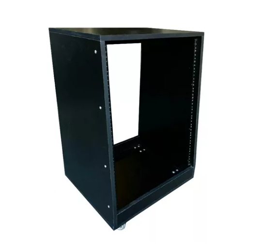 Rack 14u Para Estúdio 14u Com Rodas MLZ