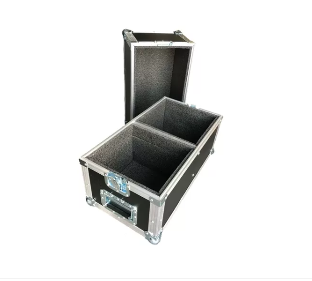 Case Duplo Para Rcf Art-310 Com Rodas MLZ