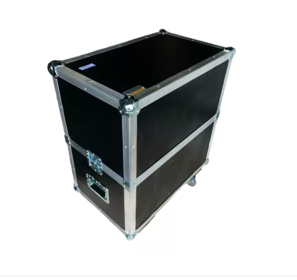 Case Duplo Para Rcf Art-310 Com Rodas MLZ