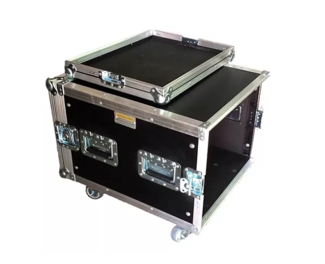 Flight Case Rack 7u Prof. Util 55 Cm Com Rodas MLZ