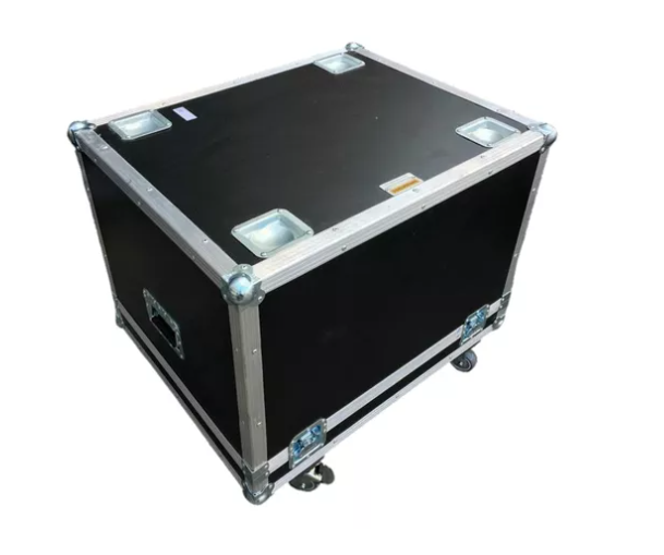 Flight Case Para Ev Pxm-12 Mp Com Rodas E Suporte MLZ