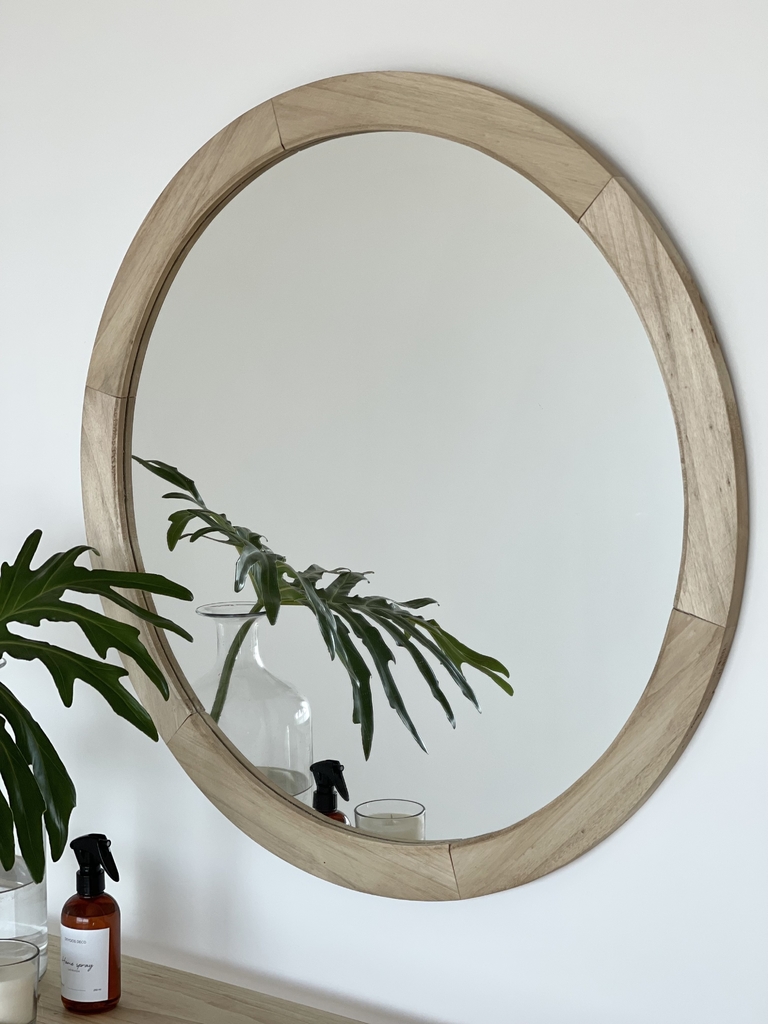ESPEJO CIRCULAR MADERA - Comprar en Deados Deco House