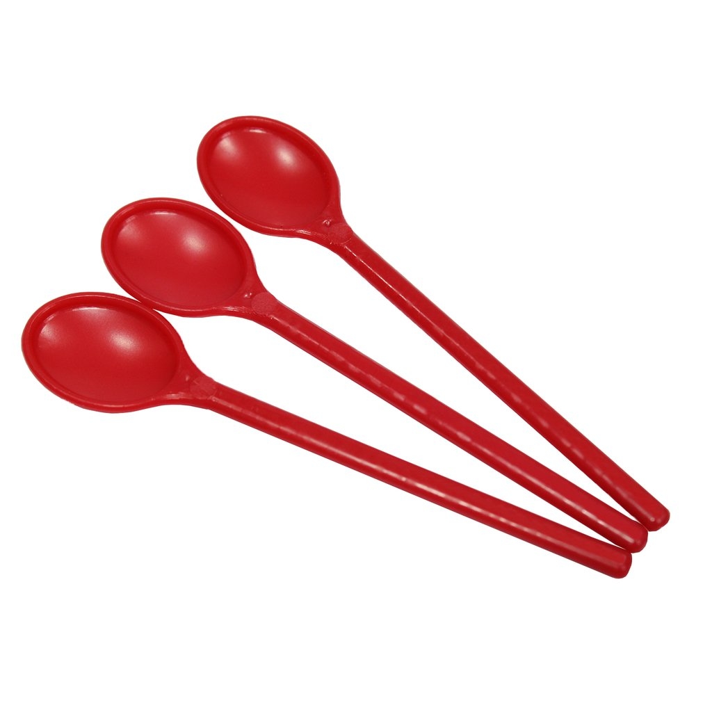 Colher mini Vermelha 50 peças - Comprar em Russo Art