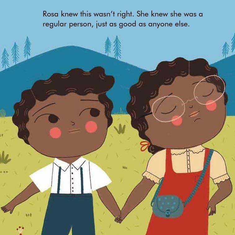 Rosa Parks. Little people, big dreams.