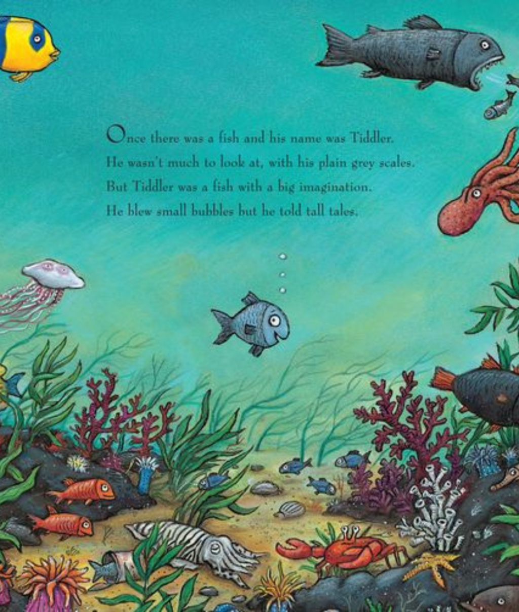 Tiddler: The story-telling fish - Semillas de Menta