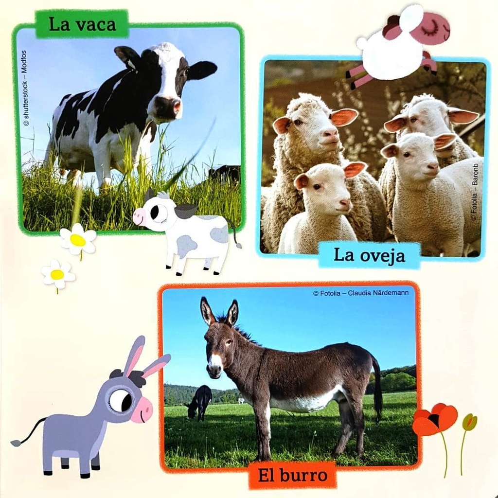 Animales de la granja (libro con sonido)