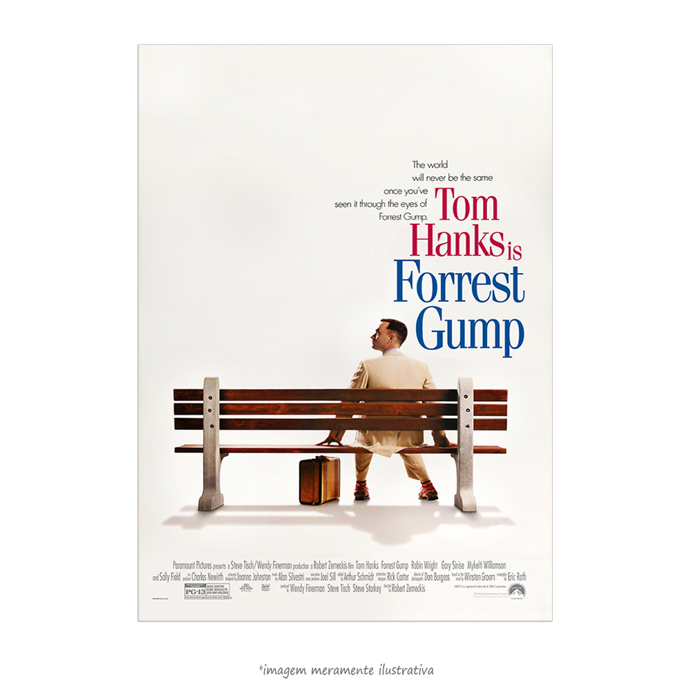 Poster Forrest Gump - O Contador de Histórias