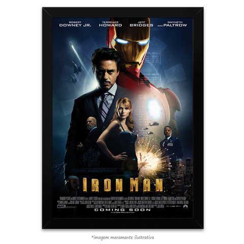Poster Homem de Ferro - Perfil, no QueroPosters.com