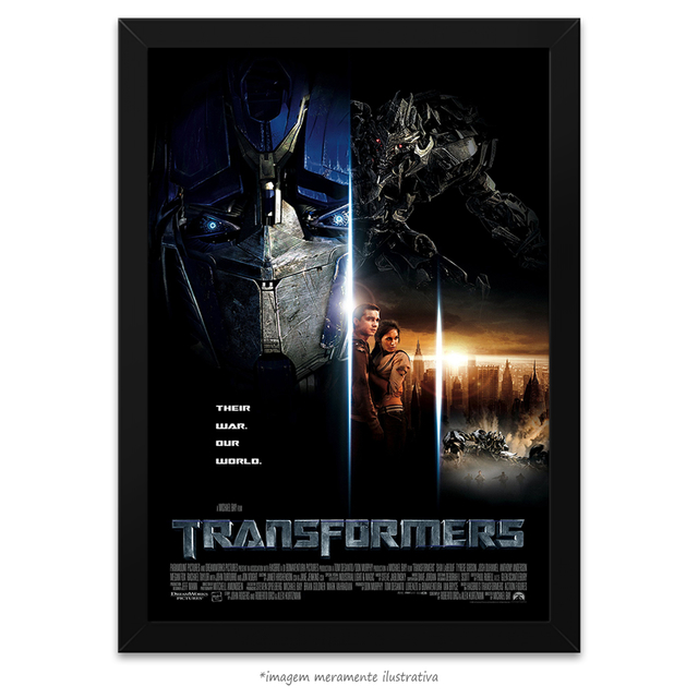 Poster Transformers, no QueroPosters.com