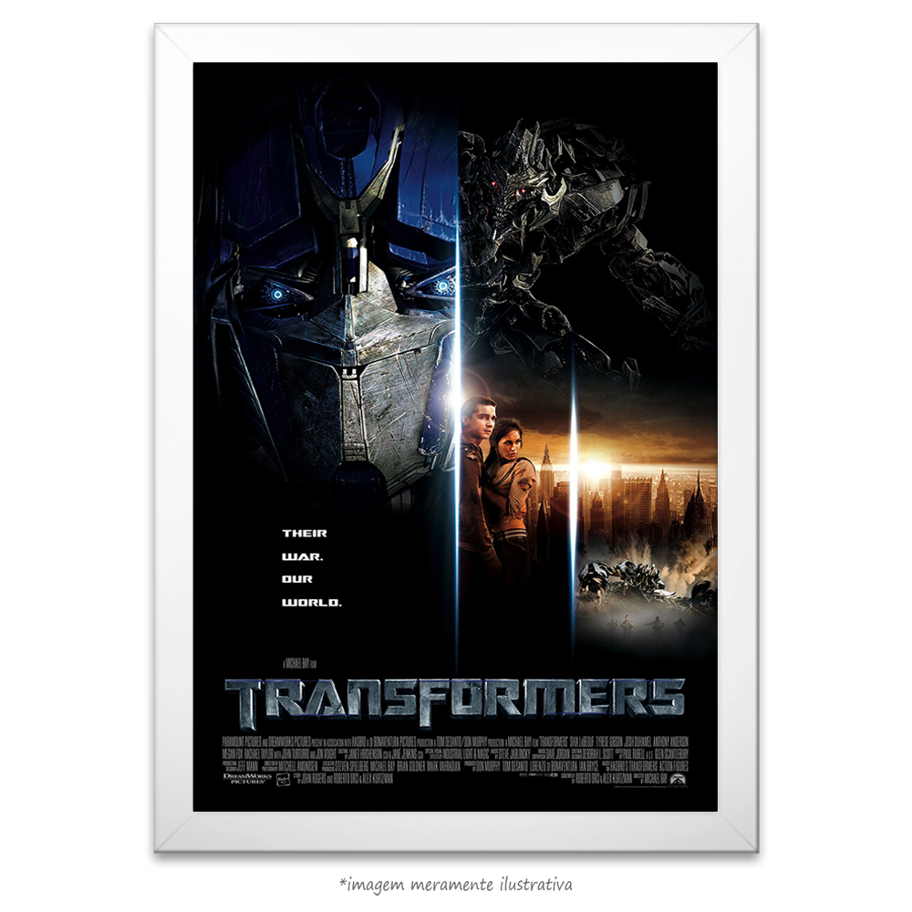 Poster Transformers, no QueroPosters.com