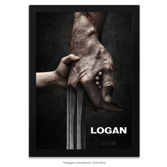 Poster Logan, no QueroPosters.com