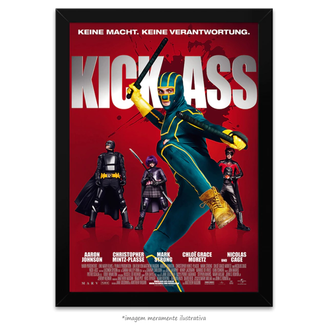 Poster Kick-Ass: Quebrando Tudo, no QueroPosters.com