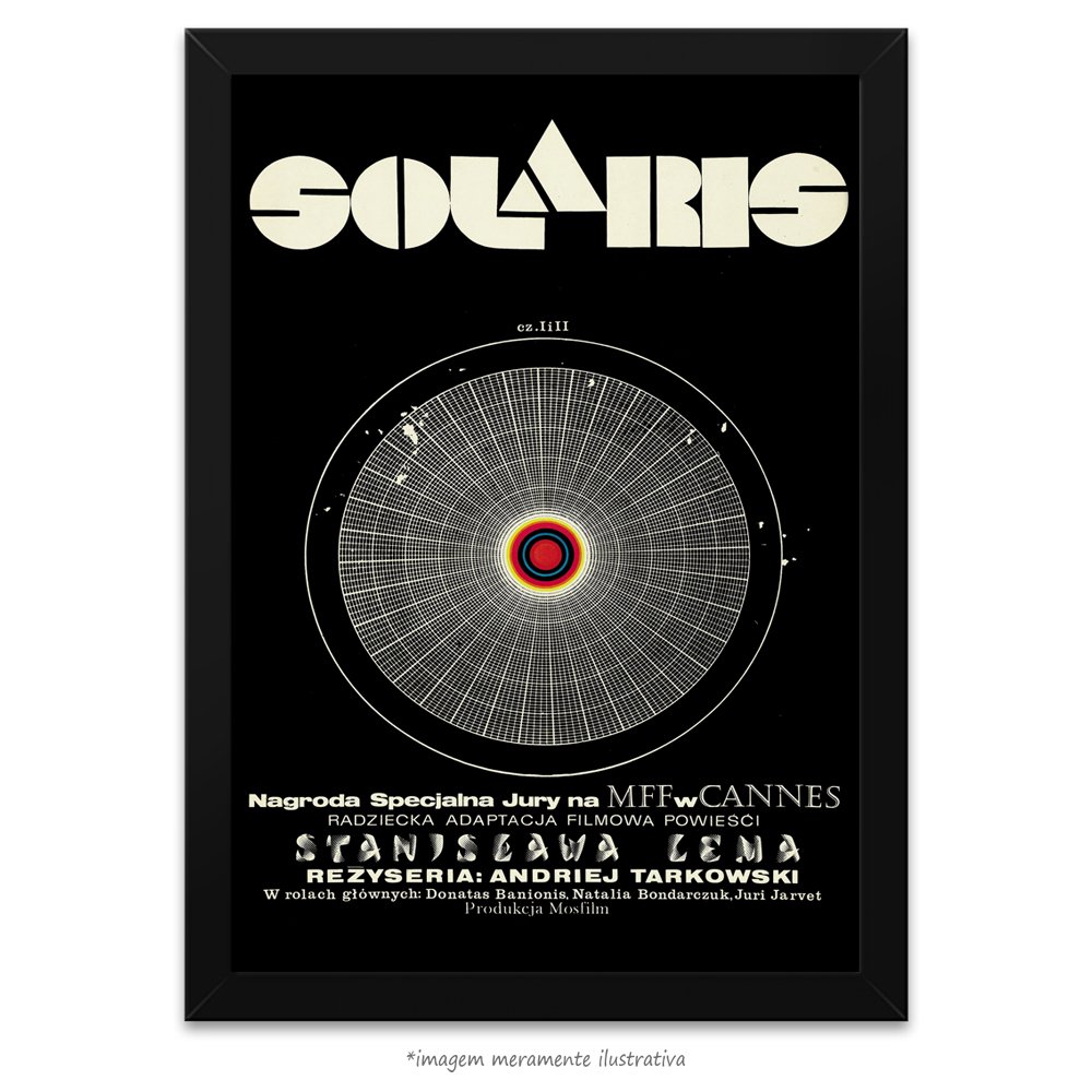 Poster Solaris, no QueroPosters.com