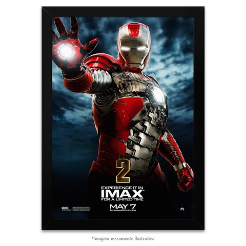 Poster Homem de Ferro - Perfil, no QueroPosters.com