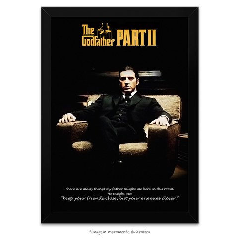 Poster O Poderoso Chefão - Frase, no QueroPosters.com