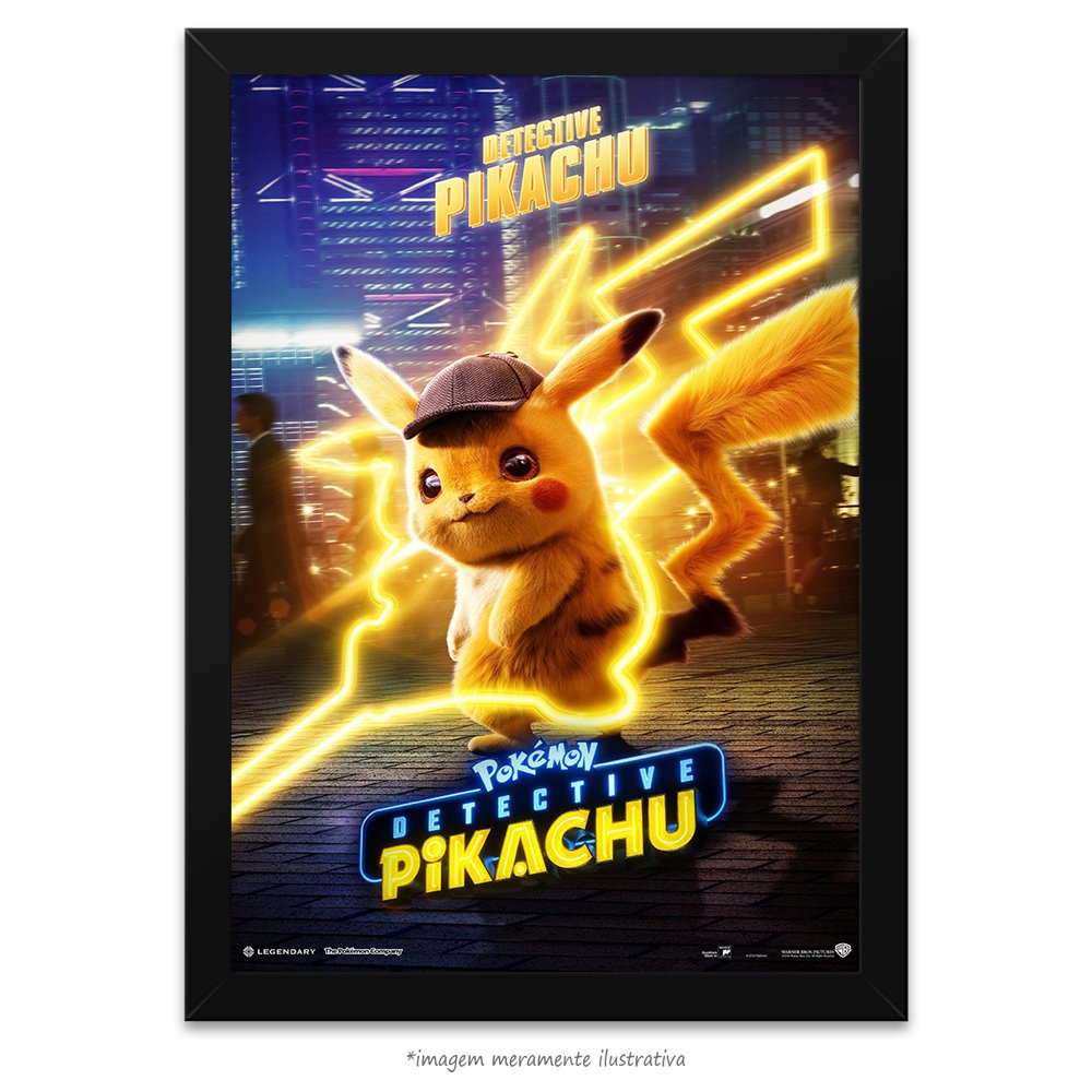 Poster Pokémon: Detetive Pikachu, no QueroPosters.com