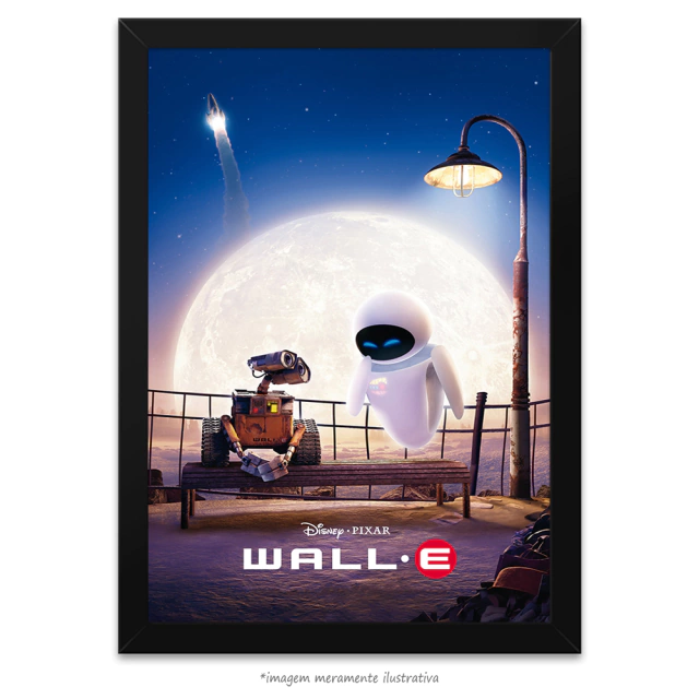 Poster Wall-e, no QueroPosters.com