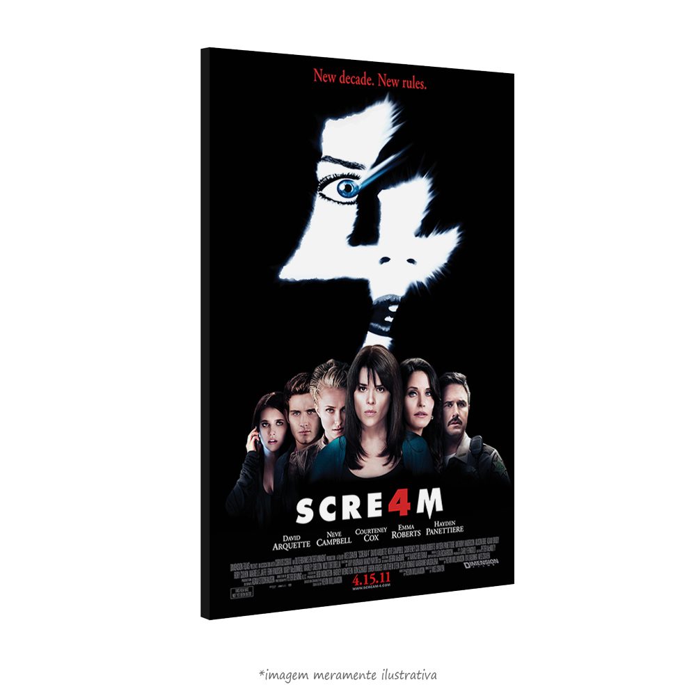 Poster Pânico 4, no QueroPosters.com