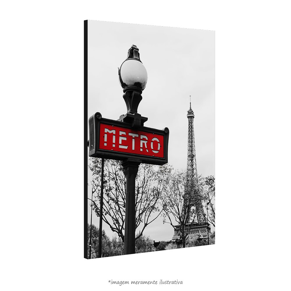 Poster Metrô de Paris, QueroPosters.com