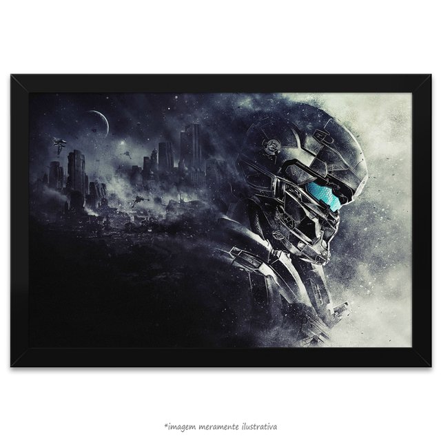 Poster Halo 5 Guardians - Esquerdo, no QueroPosters.com