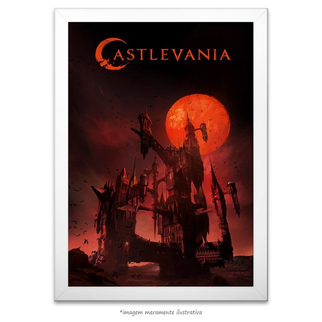 Poster Castlevania, no QueroPosters.com