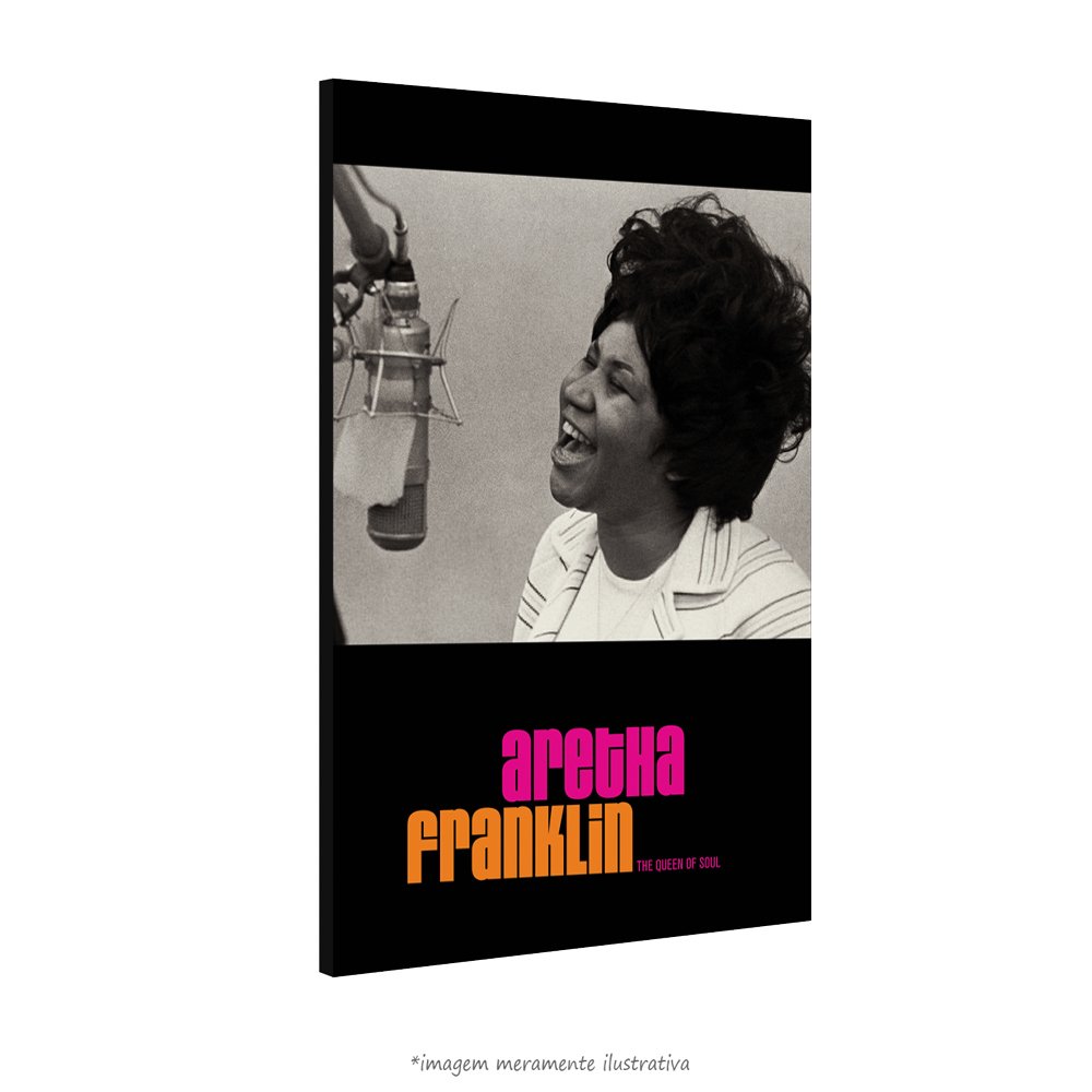 Poster Aretha Franklin, no QueroPosters.com