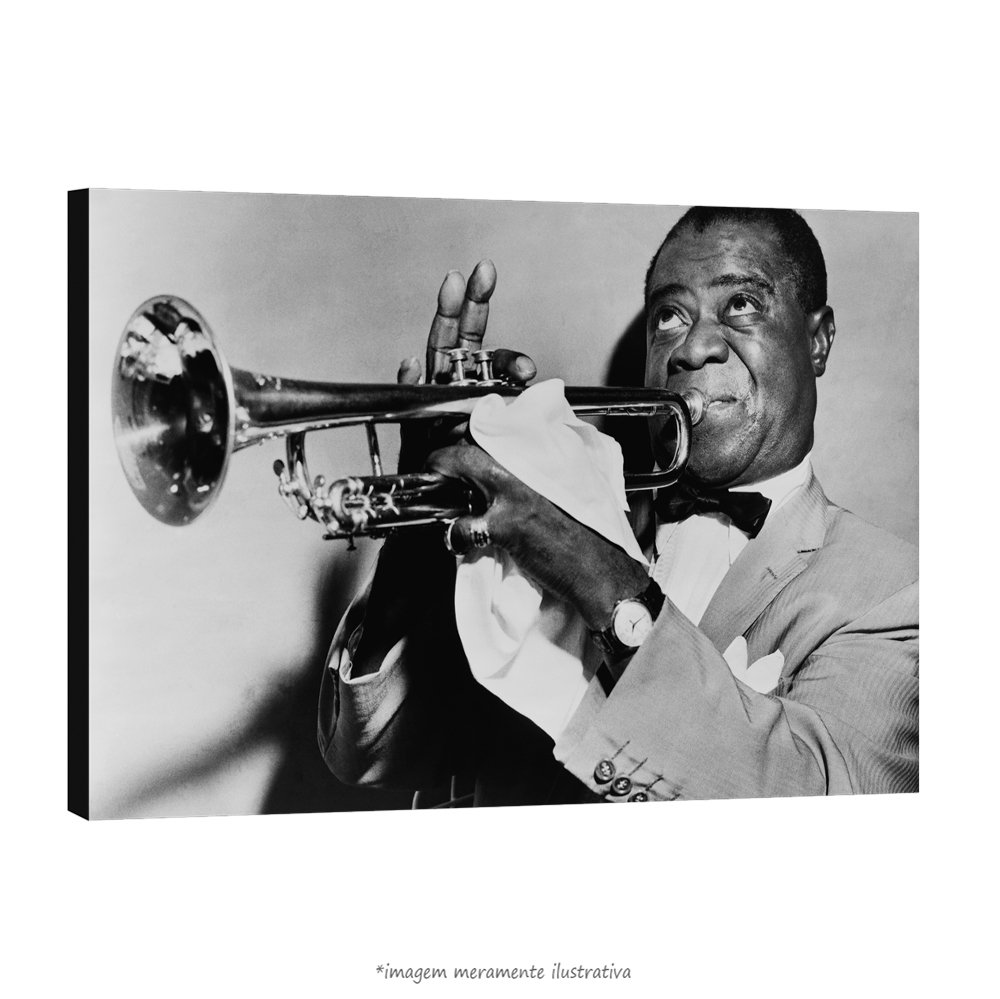 Poster Louis Armstrong, no QueroPosters.com