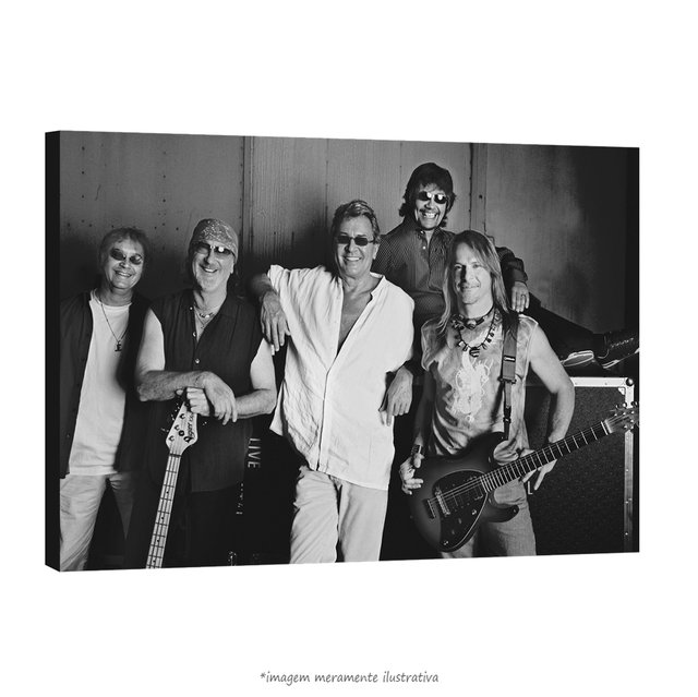 Poster Deep Purple, no QueroPosters.com