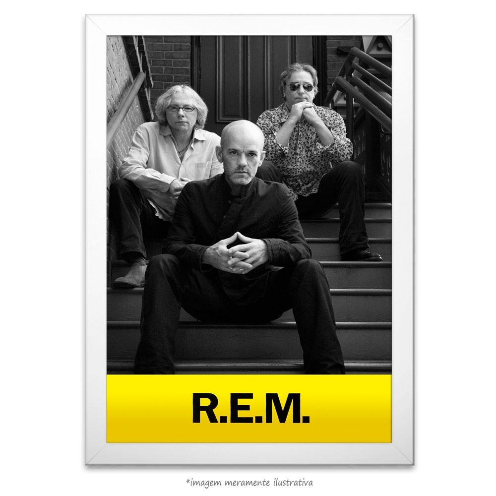 Poster R.E.M., no QueroPosters.com