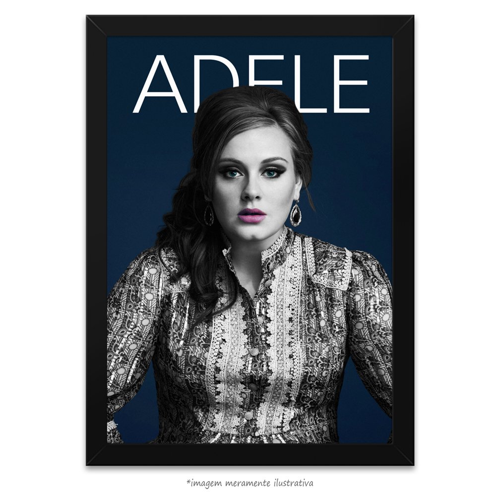 Poster Adele, no QueroPosters.com