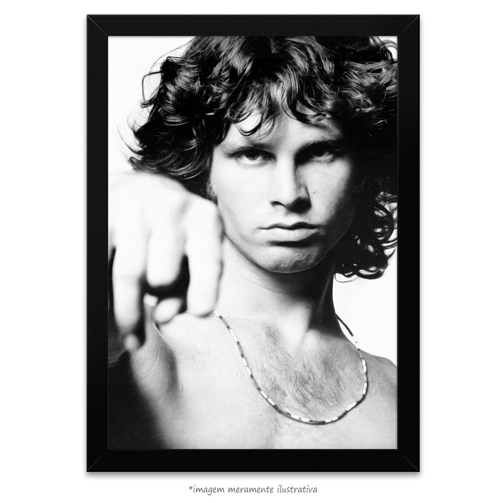 Poster Jim Morrison - The Doors, no QueroPosters.com