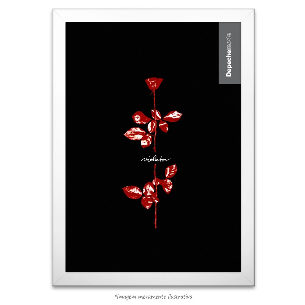 Poster Depeche Mode - Violator, no QueroPosters.com