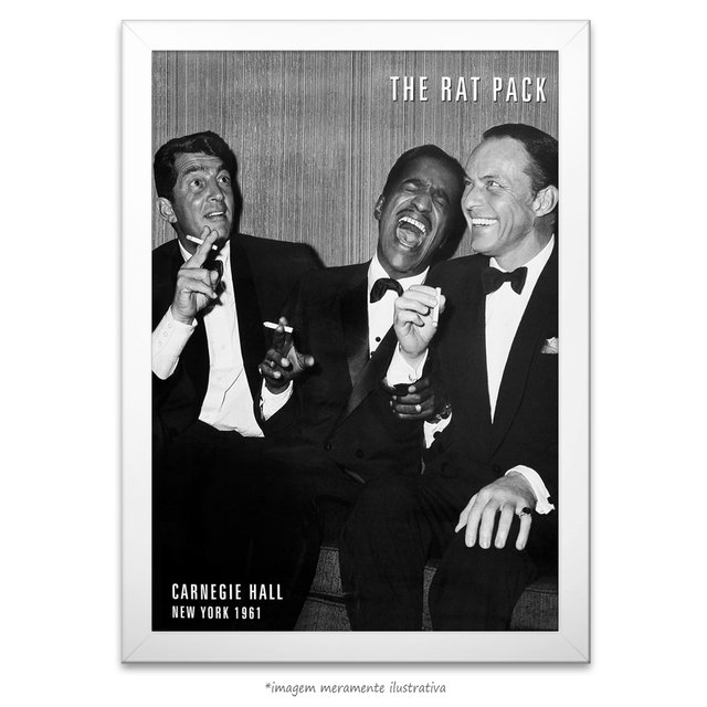 Poster Rat Pack, no QueroPosters.com