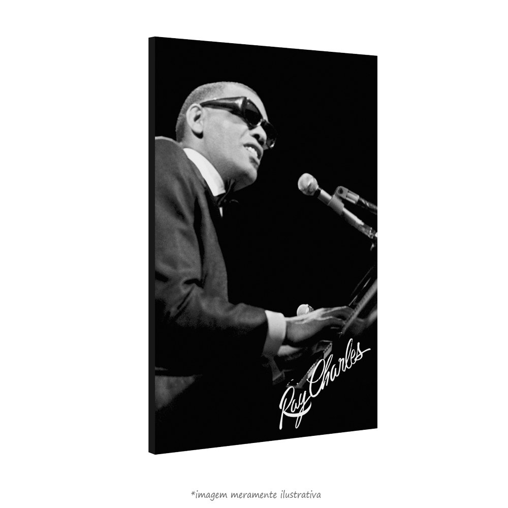 Poster Ray Charles, no QueroPosters.com