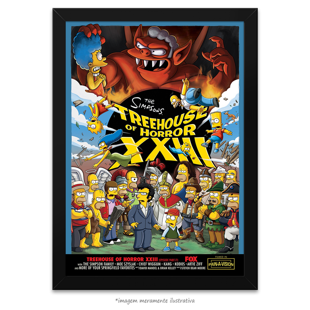 Poster The Simpsons Treehouse of Horror episodes 23