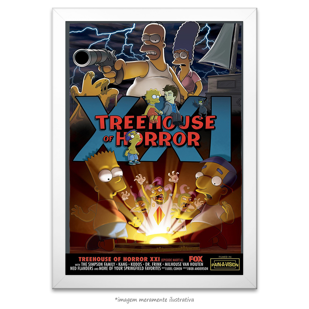 Poster The Simpsons Treehouse of Horror episodes 21