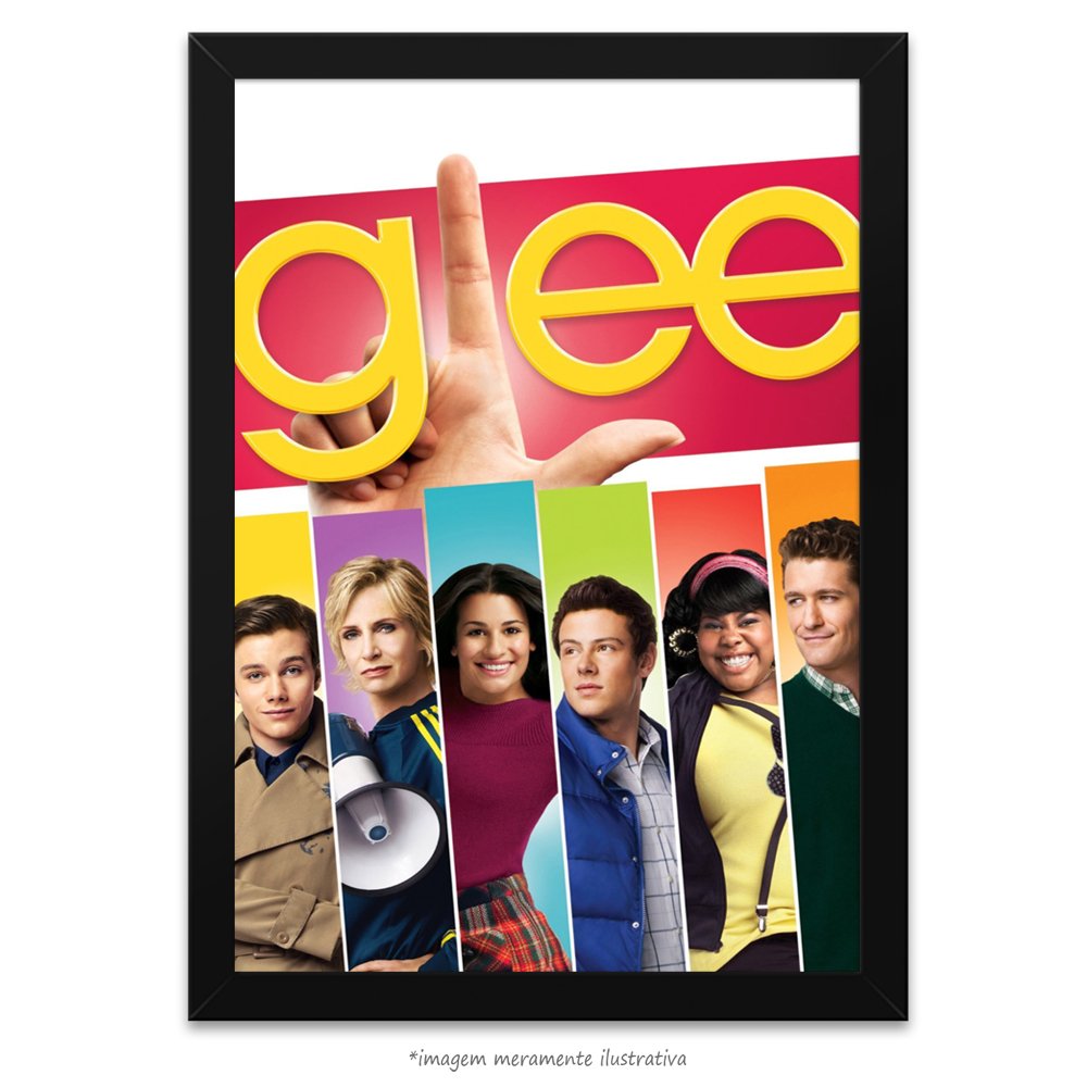 Poster Glee, no QueroPosters.com