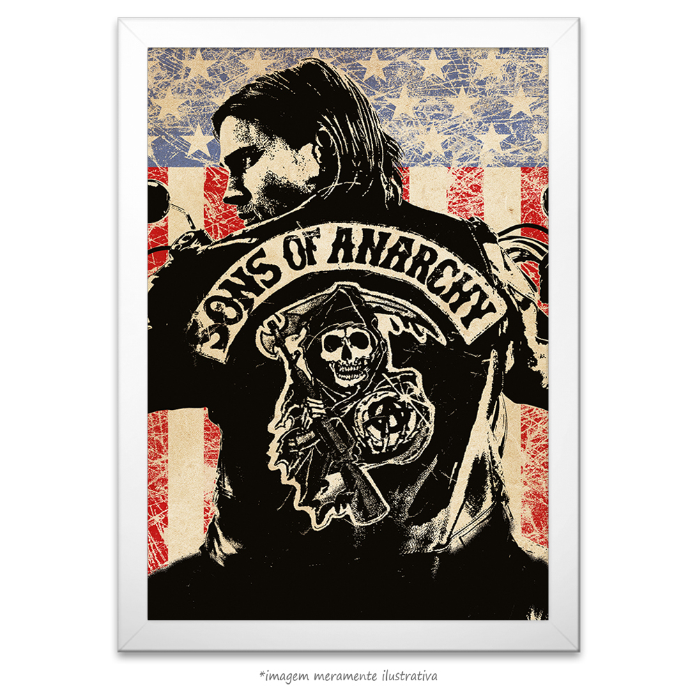 Poster Sons of Anarchy, no QueroPosters.com
