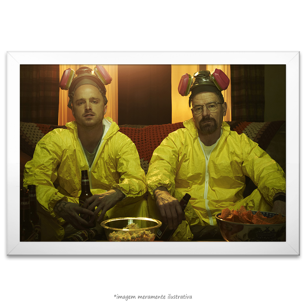 Poster Breaking Bad - Walter White e Jesse Pinkman