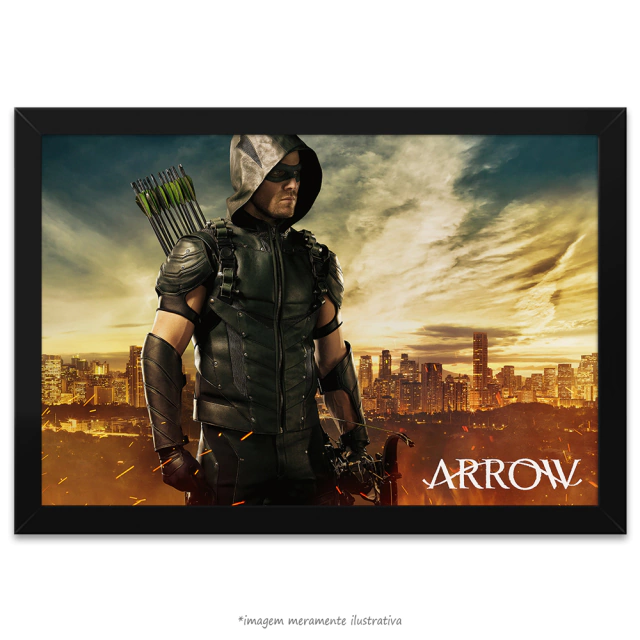 Poster Arrow, no QueroPosters.com