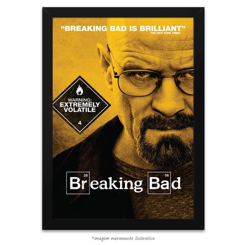 Poster Breaking Bad, no QueroPosters.com