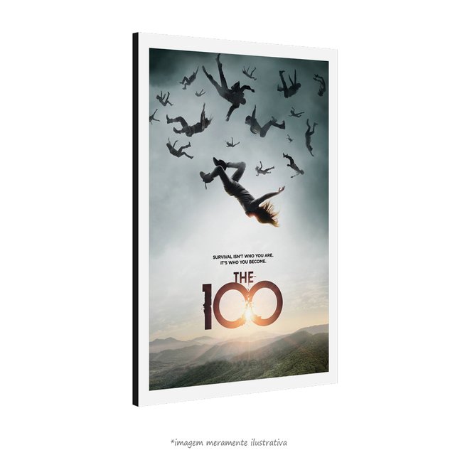 Poster The 100, no QueroPosters.com