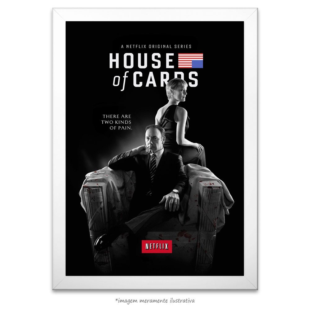 Poster House of Cards, no QueroPosters.com