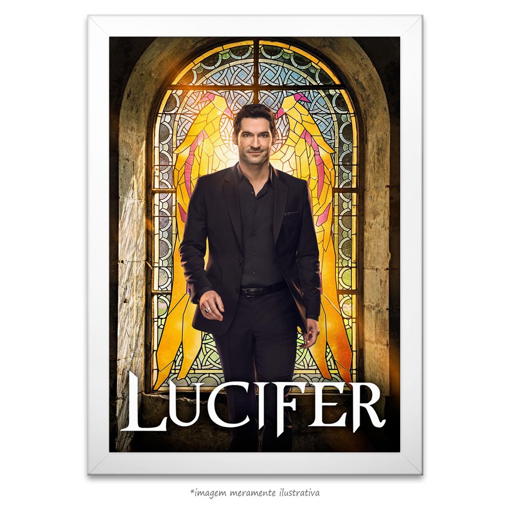 Poster Lucifer - T3, no QueroPosters.com