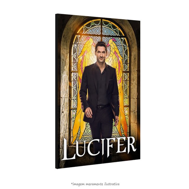 Poster Lucifer - T3, no QueroPosters.com
